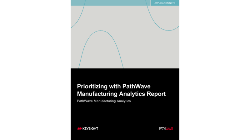 PM2288A PathWave Manufacturing Analytics | Keysight